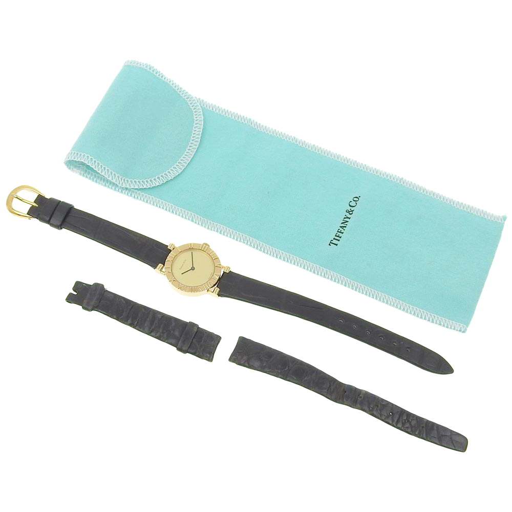 【ティファニー －TIFFANY＆Co. － 】ティファニー TIFFANY＆Co. アトラス レディース クォーツ 電池 腕時計 2針 ...